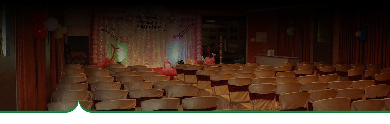 Banquet Hall / Board Room – Abirami Residency